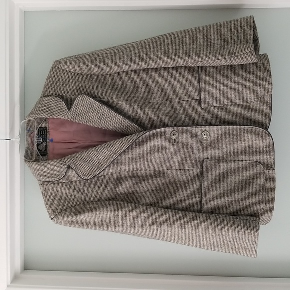 Sam Michele | Jackets & Coats | Vintage Sam Michele Originals Tweed Blazer Petite Size 9 Fully ...